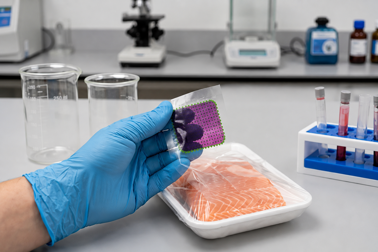 Empaques inteligentes con biosensores detectan la descomposición de ...